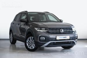 Серый Фольксваген T-Cross 2021 в Рига, объемом двигателя 1.50 л и пробегом 37 тыс. км за 16990 €, фото 3 на AUTOMOTO.COM.LV