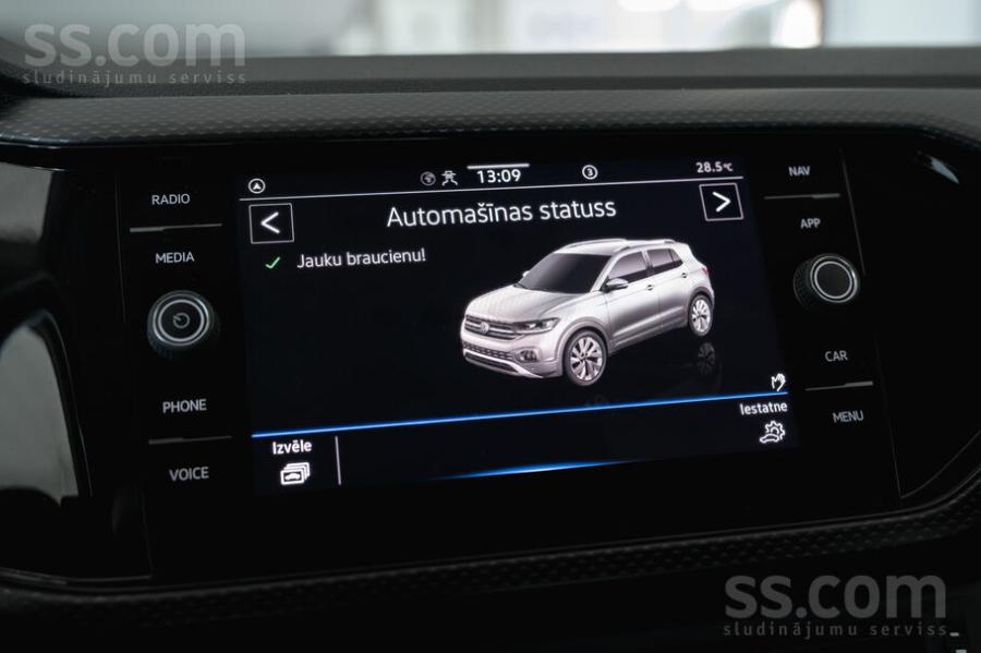 Серый Фольксваген T-Cross 2021 в Рига, объемом двигателя 1.50 л и пробегом 37 тыс. км за 16990 €, фото 17 на AUTOMOTO.COM.LV