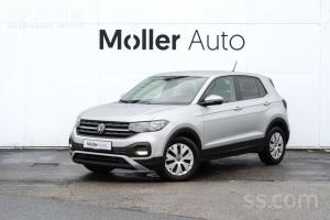 Grey Volkswagen T-Cross 2021 in Riga, with an engine capacity of 1.00 L and mileage of 92 thousand km for 14950 €, photo  on AUTOMOTO.COM.LV