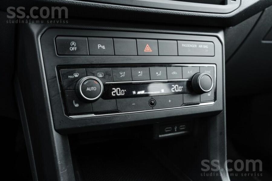 Grey Volkswagen T-Cross 2021 in Riga, with an engine capacity of 1.00 L and mileage of 92 thousand km for 14950 €, photo 12 on AUTOMOTO.COM.LV