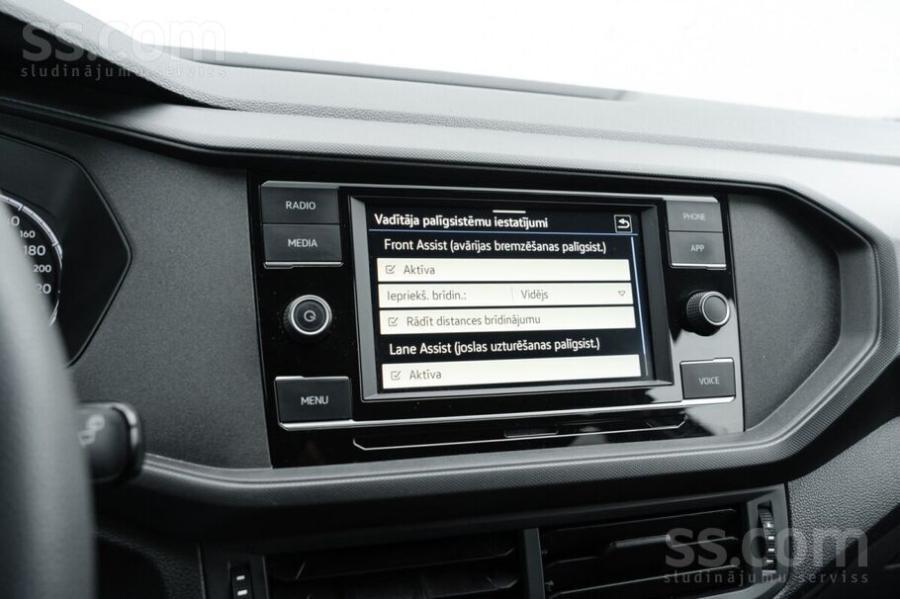 Grey Volkswagen T-Cross 2021 in Riga, with an engine capacity of 1.00 L and mileage of 92 thousand km for 14950 €, photo 15 on AUTOMOTO.COM.LV