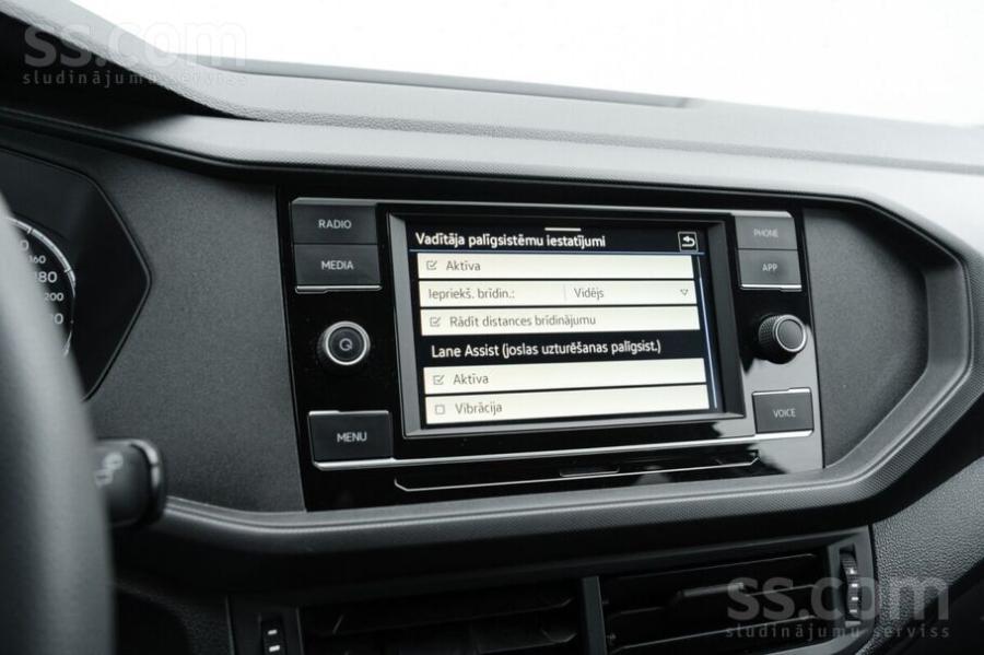 Grey Volkswagen T-Cross 2021 in Riga, with an engine capacity of 1.00 L and mileage of 92 thousand km for 14950 €, photo 16 on AUTOMOTO.COM.LV
