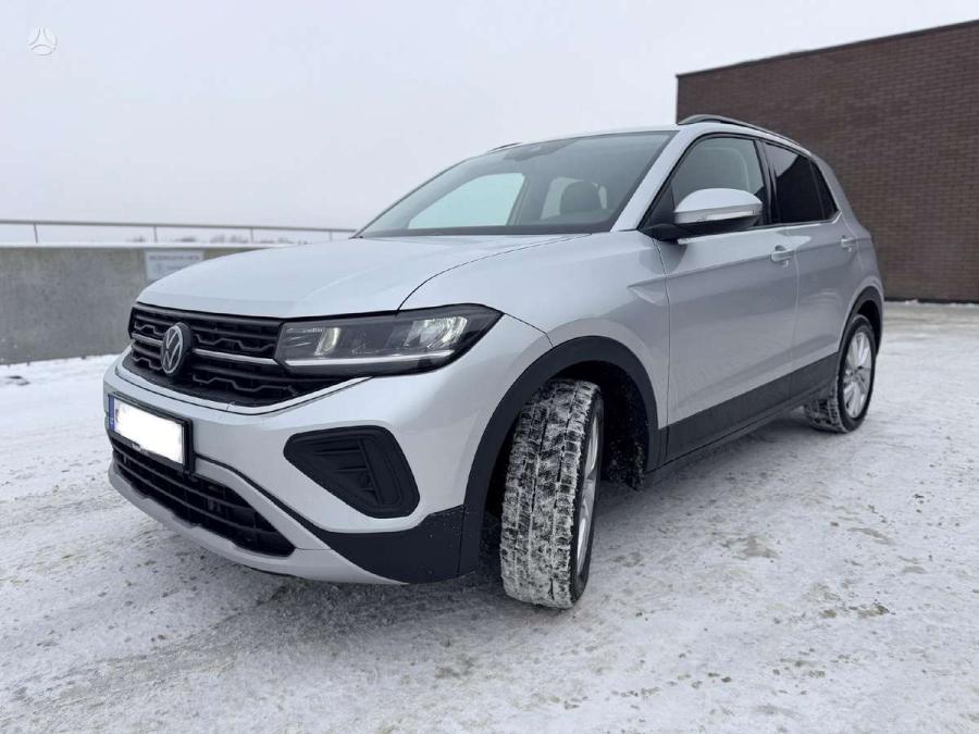 Pelēks Volkswagen T-Cross 2025 Viļņa, ar dzinēja tilpumu 1.00 L un nobraukumu 70 tūkst. km par 21880 €, foto 12 vietnē AUTOMOTO.COM.LV
