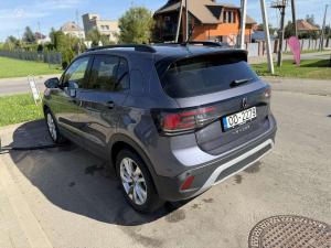 Серый Фольксваген T-Cross 2025 в Каунас, объемом двигателя 1.00 л и пробегом 21 тыс. км за 13850 €, фото 5 на AUTOMOTO.COM.LV