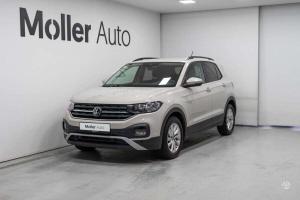 Grey Volkswagen T-Cross 2023 in Vilnius, with an engine capacity of 1.00 L and mileage of 67 thousand km for 17500 €, photo  on AUTOMOTO.COM.LV