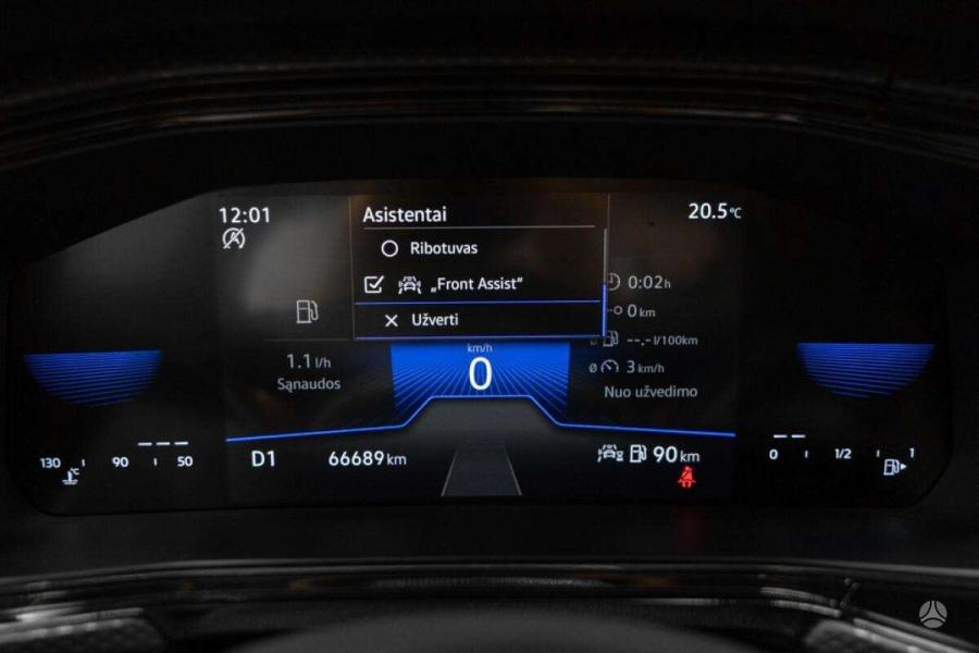 Grey Volkswagen T-Cross 2023 in Vilnius, with an engine capacity of 1.00 L and mileage of 67 thousand km for 17500 €, photo 13 on AUTOMOTO.COM.LV