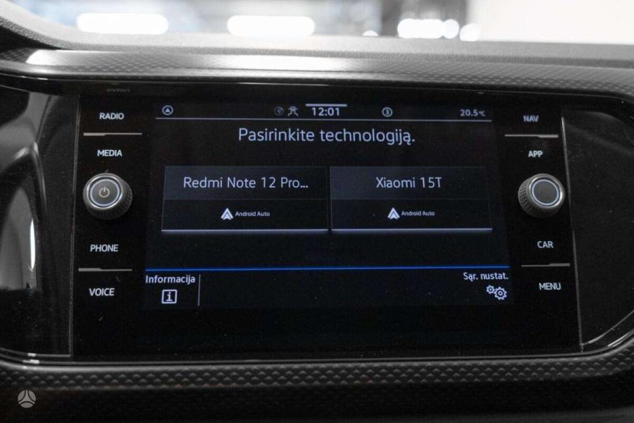 Grey Volkswagen T-Cross 2023 in Vilnius, with an engine capacity of 1.00 L and mileage of 67 thousand km for 17500 €, photo 16 on AUTOMOTO.COM.LV
