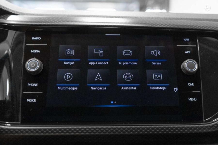 Grey Volkswagen T-Cross 2023 in Vilnius, with an engine capacity of 1.00 L and mileage of 67 thousand km for 17500 €, photo 17 on AUTOMOTO.COM.LV