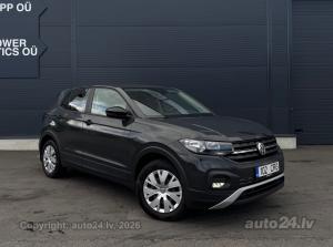 Pelēks Volkswagen T-Cross 2019 Tallina, ar dzinēja tilpumu 1.00 L un nobraukumu 70 tūkst. km par 14499 €, foto  vietnē AUTOMOTO.COM.LV