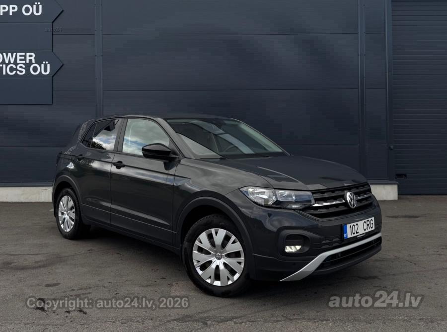 Pelēks Volkswagen T-Cross 2019 Tallina, ar dzinēja tilpumu 1.00 L un nobraukumu 70 tūkst. km par 14499 €, foto 1 vietnē AUTOMOTO.COM.LV