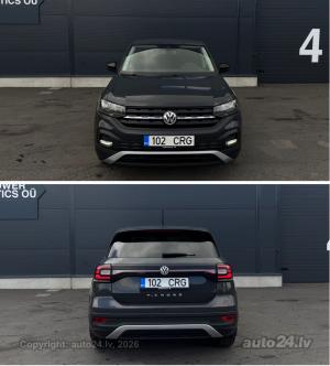 Pelēks Volkswagen T-Cross 2019 Tallina, ar dzinēja tilpumu 1.00 L un nobraukumu 70 tūkst. km par 14499 €, foto 6 vietnē AUTOMOTO.COM.LV