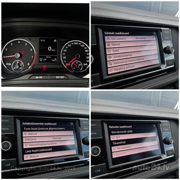 Серый Фольксваген T-Cross 2019 в Таллин, объемом двигателя 1.00 л и пробегом 70 тыс. км за 14499 €, фото 9 на AUTOMOTO.COM.LV