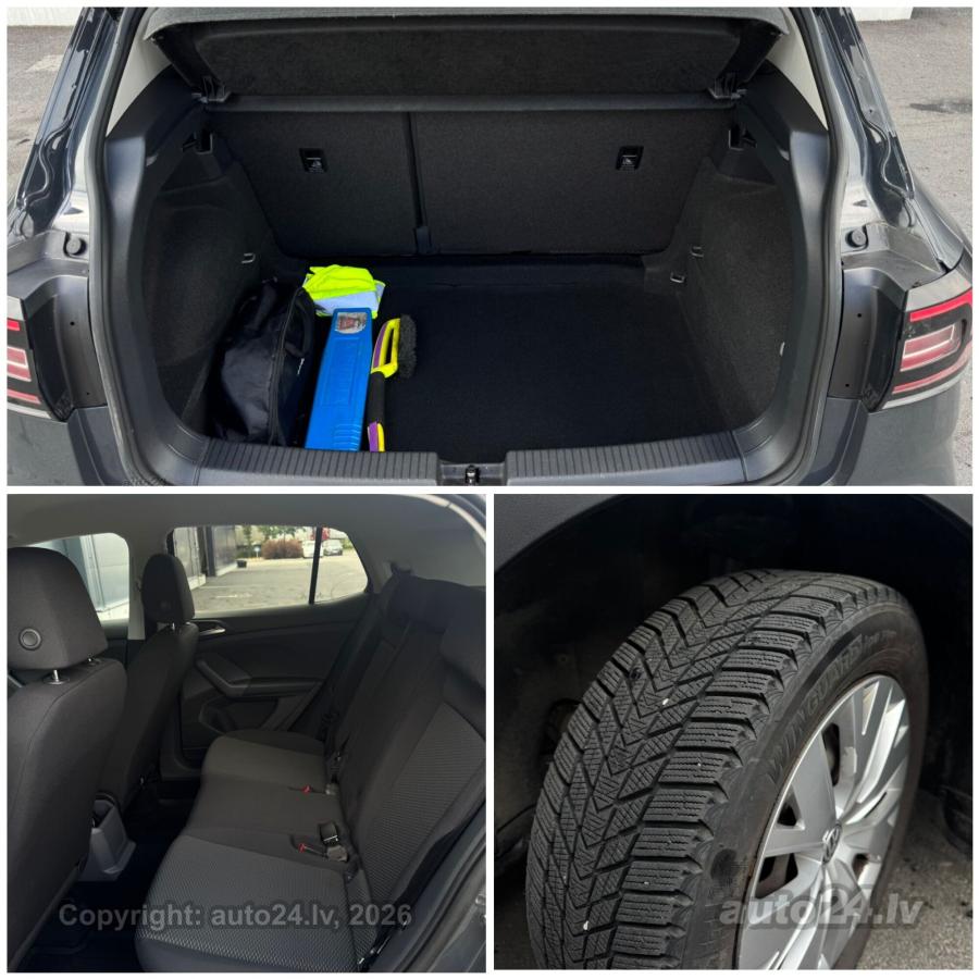 Pelēks Volkswagen T-Cross 2019 Tallina, ar dzinēja tilpumu 1.00 L un nobraukumu 70 tūkst. km par 14499 €, foto 12 vietnē AUTOMOTO.COM.LV