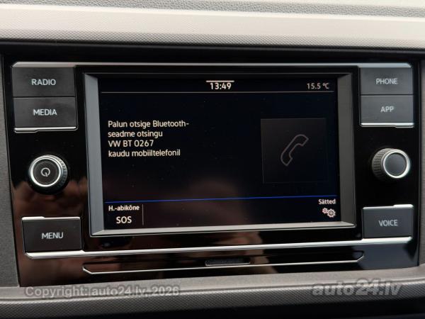 Grey Volkswagen T-Cross 2020 in Parnu, with an engine capacity of 1.00 L and mileage of 165 thousand km for 10900 €, photo 9 on AUTOMOTO.COM.LV