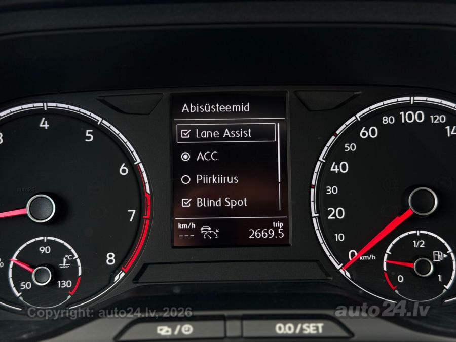 Grey Volkswagen T-Cross 2020 in Parnu, with an engine capacity of 1.00 L and mileage of 165 thousand km for 10900 €, photo 12 on AUTOMOTO.COM.LV