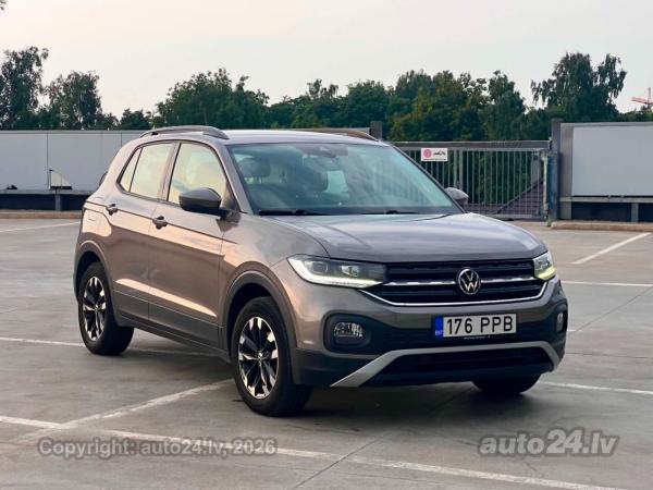 Grey Volkswagen T-Cross 2020 in Tallinn, with an engine capacity of 1.00 L and mileage of 73 thousand km for 16000 €, photo 4 on AUTOMOTO.COM.LV