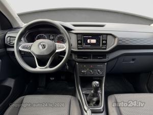 Grey Volkswagen T-Cross 2020 in Parnu, with an engine capacity of 1.00 L and mileage of 57 thousand km for 14900 €, photo 7 on AUTOMOTO.COM.LV