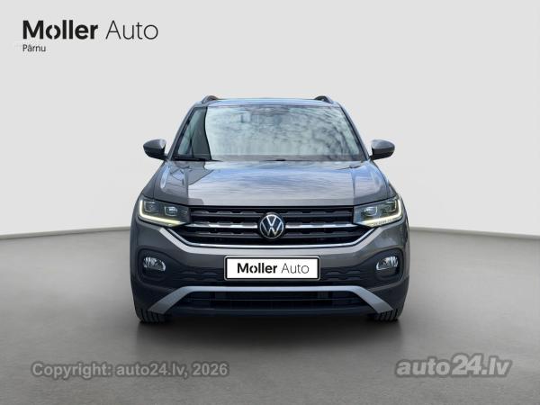 Grey Volkswagen T-Cross 2021 in Parnu, with an engine capacity of 1.00 L and mileage of 75 thousand km for 17900 €, photo 3 on AUTOMOTO.COM.LV
