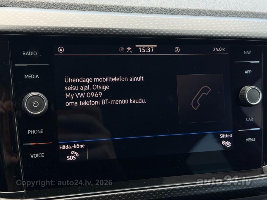Pelēks Volkswagen T-Cross 2021 Pērnava, ar dzinēja tilpumu 1.00 L un nobraukumu 75 tūkst. km par 17900 €, foto 11 vietnē AUTOMOTO.COM.LV