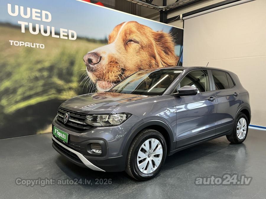 Pelēks Volkswagen T-Cross 2021 Tallina, ar dzinēja tilpumu 1.00 L un nobraukumu 59 tūkst. km par 14999 €, foto 1 vietnē AUTOMOTO.COM.LV