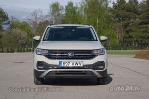 Grey Volkswagen T-Cross 2022 in Tartu, with an engine capacity of 1.00 L and mileage of 43 thousand km for 15000 €, photo  on AUTOMOTO.COM.LV