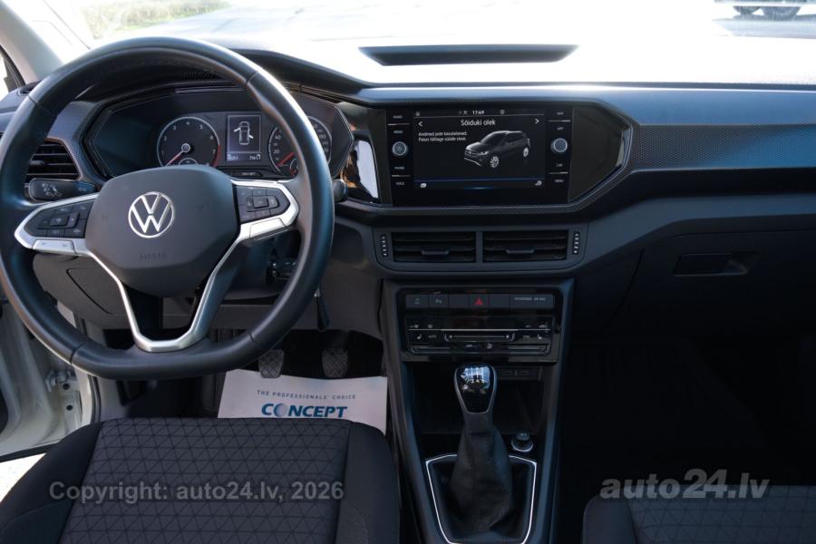 Pelēks Volkswagen T-Cross 2022 Tartu, ar dzinēja tilpumu 1.00 L un nobraukumu 43 tūkst. km par 15000 €, foto 9 vietnē AUTOMOTO.COM.LV