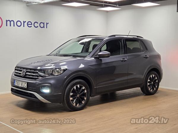 Pelēks Volkswagen T-Cross 2022 Tallina, ar dzinēja tilpumu 1.00 L un nobraukumu 73 tūkst. km par 16900 €, foto 1 vietnē AUTOMOTO.COM.LV