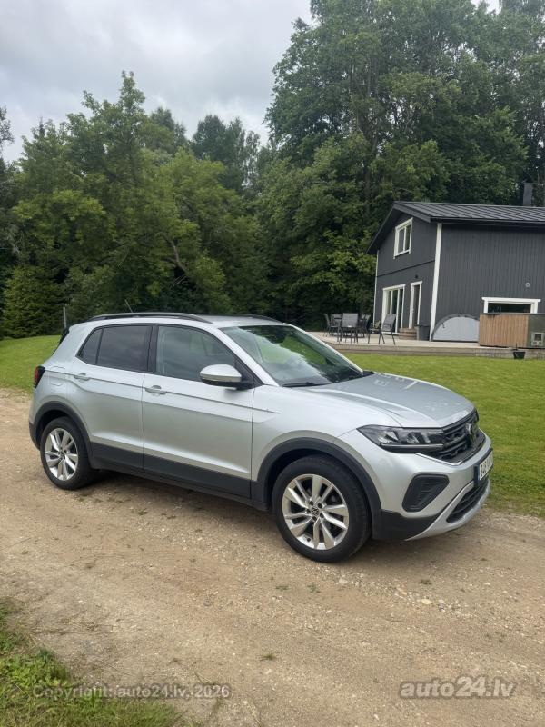 Pelēks Volkswagen T-Cross 2024 Viljandi, ar dzinēja tilpumu 1.00 L un nobraukumu 49 tūkst. km par 22900 €, foto 1 vietnē AUTOMOTO.COM.LV