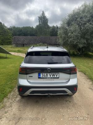 Pelēks Volkswagen T-Cross 2024 Viljandi, ar dzinēja tilpumu 1.00 L un nobraukumu 49 tūkst. km par 22900 €, foto 5 vietnē AUTOMOTO.COM.LV