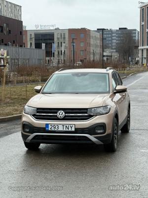 Volkswagen T-Cross 2020 Tallina, ar dzinēja tilpumu 1.00 L un nobraukumu 15 tūkst. km par 17800 €, foto  vietnē AUTOMOTO.COM.LV