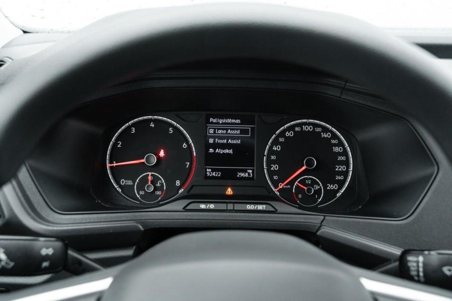 Volkswagen T-Cross 2021 in Riga, with an engine capacity of 1.00 L and mileage of 92 thousand km for 14950 €, photo 9 on AUTOMOTO.COM.LV