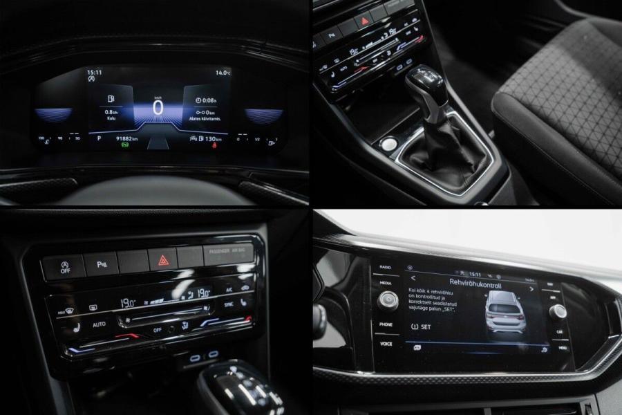 Volkswagen T-Cross 2023 in Tallinn, with an engine capacity of 1.50 L and mileage of 92 thousand km for 18900 €, photo 12 on AUTOMOTO.COM.LV