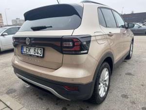 Orange Volkswagen T-Cross 2019 in Kaunas, with an engine capacity of 1.00 L and mileage of 50 thousand km for 15999 €, photo 32 on AUTOMOTO.COM.LV