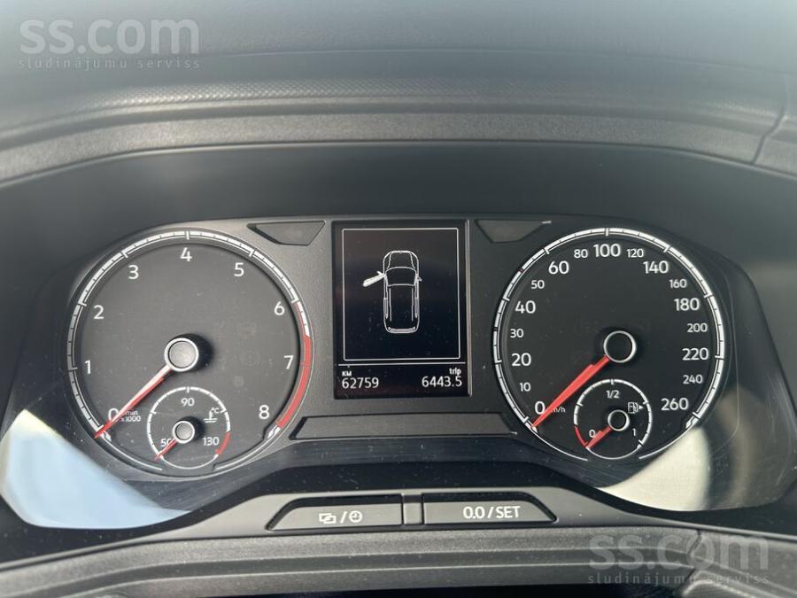 Orange Volkswagen T-Cross 2019 in Valmiera, with an engine capacity of 1.00 L and mileage of 63 thousand km for 15500 €, photo 8 on AUTOMOTO.COM.LV