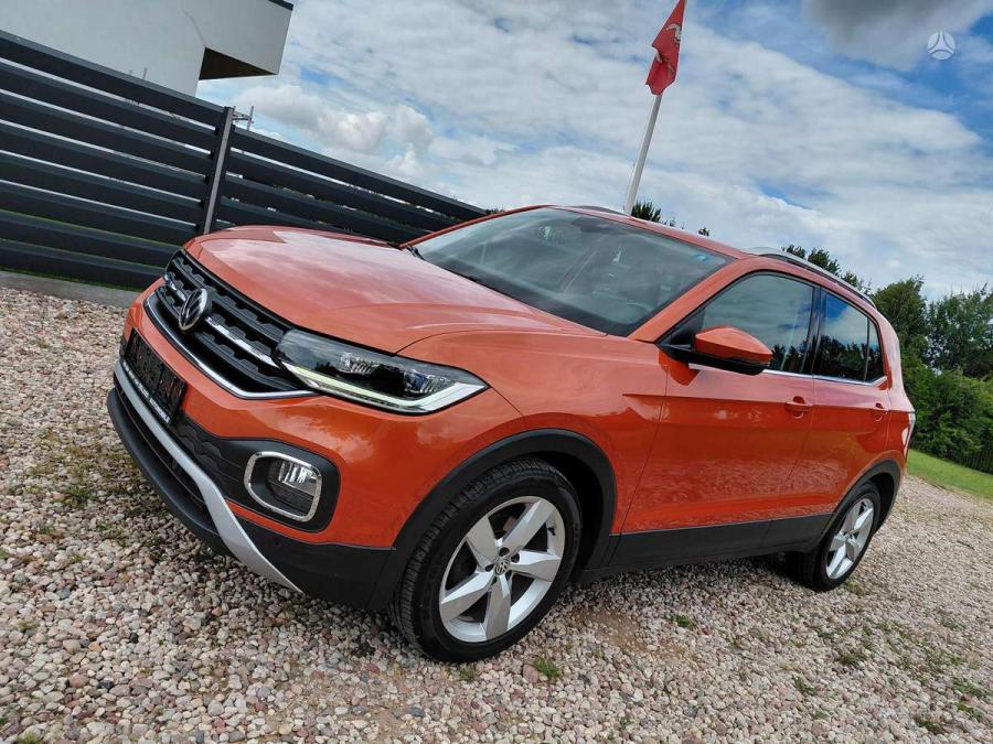 Оранжевый Фольксваген T-Cross 2019 в Вилкавишкис, объемом двигателя 1.00 л и пробегом 140 тыс. км за 13300 €, фото 5 на AUTOMOTO.COM.LV