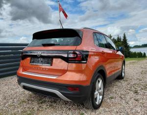 Оранжевый Фольксваген T-Cross 2019 в Вилкавишкис, объемом двигателя 1.00 л и пробегом 140 тыс. км за 13300 €, фото 10 на AUTOMOTO.COM.LV