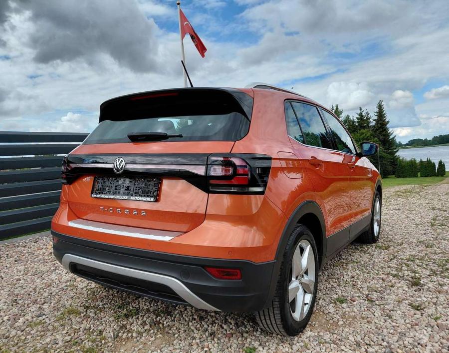 Оранжевый Фольксваген T-Cross 2019 в Вилкавишкис, объемом двигателя 1.00 л и пробегом 140 тыс. км за 13300 €, фото 10 на AUTOMOTO.COM.LV