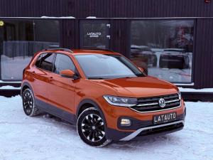 Orange Volkswagen T-Cross 2020 in Riga, with an engine capacity of 1.00 L and mileage of 61 thousand km for 15995 €, photo 14 on AUTOMOTO.COM.LV
