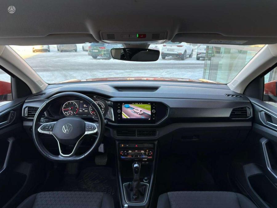 Oranžs Volkswagen T-Cross 2022 Viļņa, ar dzinēja tilpumu 1.00 L un nobraukumu 84 tūkst. km par 17600 €, foto 5 vietnē AUTOMOTO.COM.LV