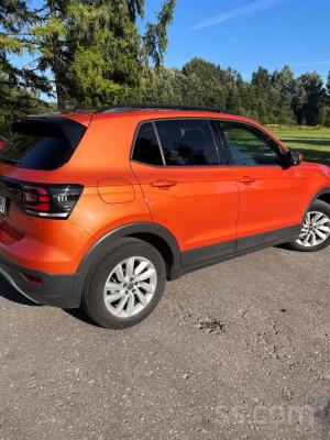 Оранжевый Фольксваген T-Cross 2022 в Рига, объемом двигателя 1.00 л и пробегом 38 тыс. км за 15850 €, фото 4 на AUTOMOTO.COM.LV