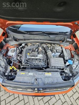 Oranžs Volkswagen T-Cross 2023 Talsi, ar dzinēja tilpumu 1.00 L un nobraukumu 23 tūkst. km par 19800 €, foto 16 vietnē AUTOMOTO.COM.LV