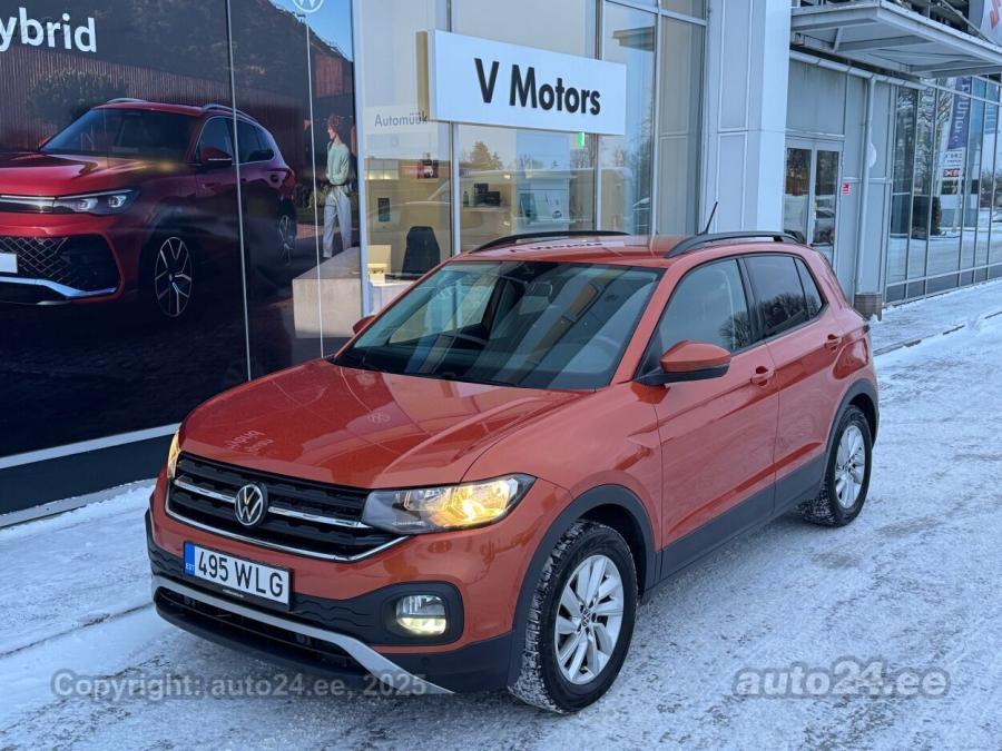 Oranžs Volkswagen T-Cross 2021 Viljandi, ar dzinēja tilpumu 1.00 L un nobraukumu 74 tūkst. km par 16500 €, foto 1 vietnē AUTOMOTO.COM.LV