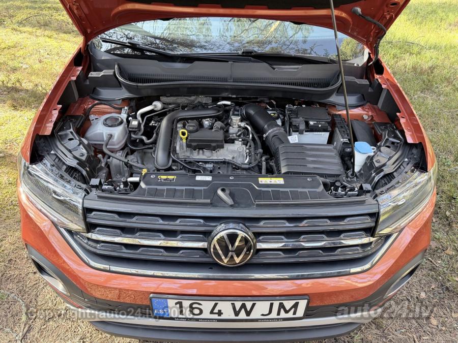 Oranžs Volkswagen T-Cross 2023 Tallina, ar dzinēja tilpumu 1.00 L un nobraukumu 36 tūkst. km par 22000 €, foto 6 vietnē AUTOMOTO.COM.LV