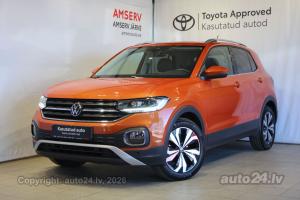 Оранжевый Фольксваген T-Cross 2023 в Таллин, объемом двигателя 1.00 л и пробегом 37 тыс. км за 21490 €, фото 1 на AUTOMOTO.COM.LV