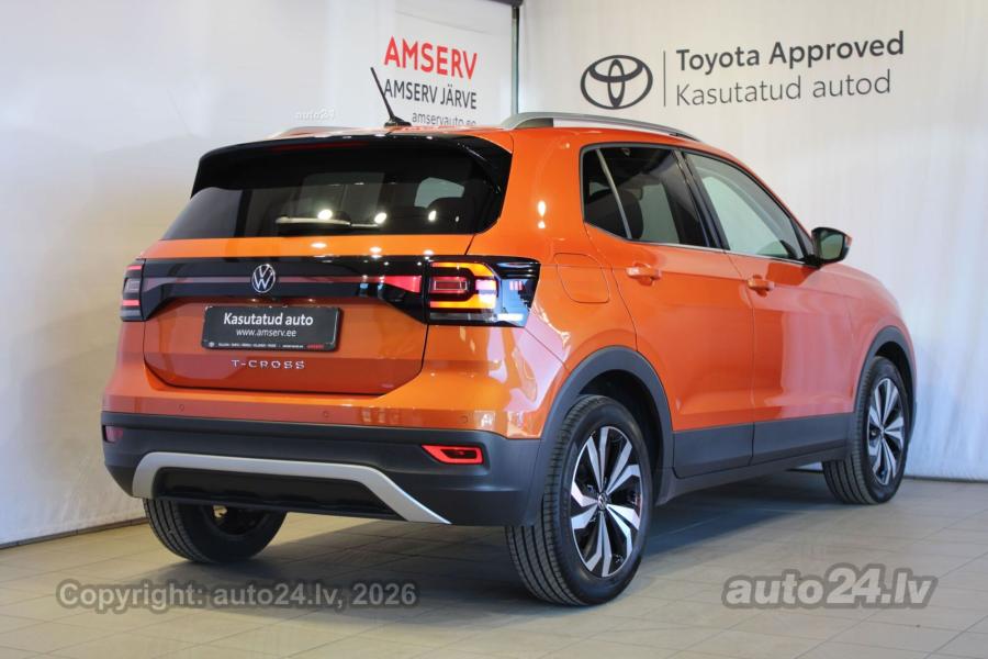 Оранжевый Фольксваген T-Cross 2023 в Таллин, объемом двигателя 1.00 л и пробегом 37 тыс. км за 21490 €, фото 3 на AUTOMOTO.COM.LV