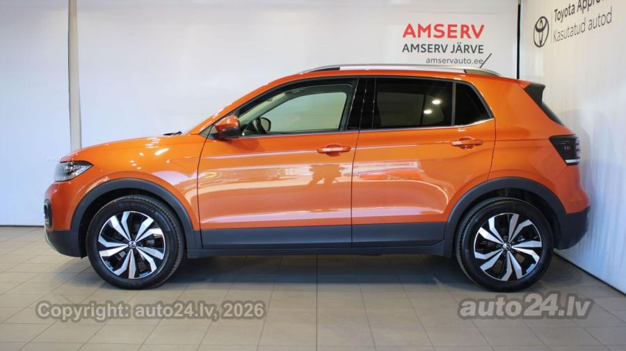 Оранжевый Фольксваген T-Cross 2023 в Таллин, объемом двигателя 1.00 л и пробегом 37 тыс. км за 21490 €, фото 4 на AUTOMOTO.COM.LV