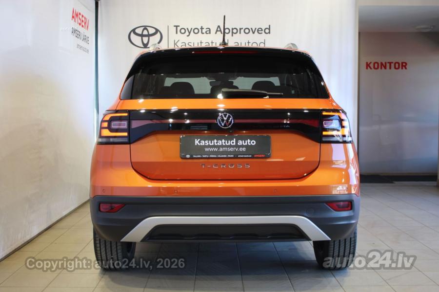 Оранжевый Фольксваген T-Cross 2023 в Таллин, объемом двигателя 1.00 л и пробегом 37 тыс. км за 21490 €, фото 5 на AUTOMOTO.COM.LV