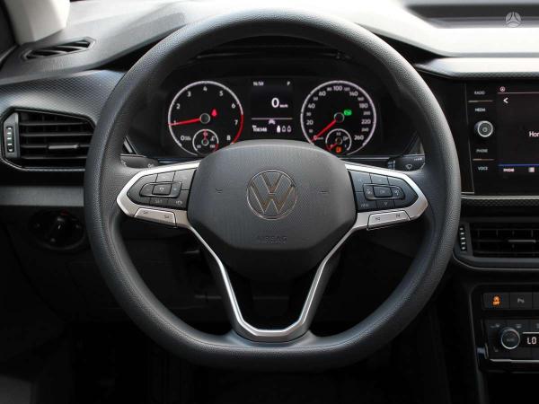 Sarkans Volkswagen T-Cross 2021 Viļņa, ar dzinēja tilpumu 1.00 L un nobraukumu 108 tūkst. km par 15950 €, foto 5 vietnē AUTOMOTO.COM.LV