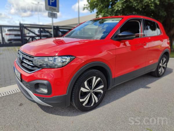 Красный Фольксваген T-Cross 2021 в Рига, объемом двигателя 1.00 л и пробегом 137 тыс. км за 12800 €, фото 7 на AUTOMOTO.COM.LV