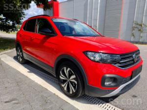Sarkans Volkswagen T-Cross 2021 Rīga, ar dzinēja tilpumu 1.00 L un nobraukumu 137 tūkst. km par 13900 €, foto 3 vietnē AUTOMOTO.COM.LV